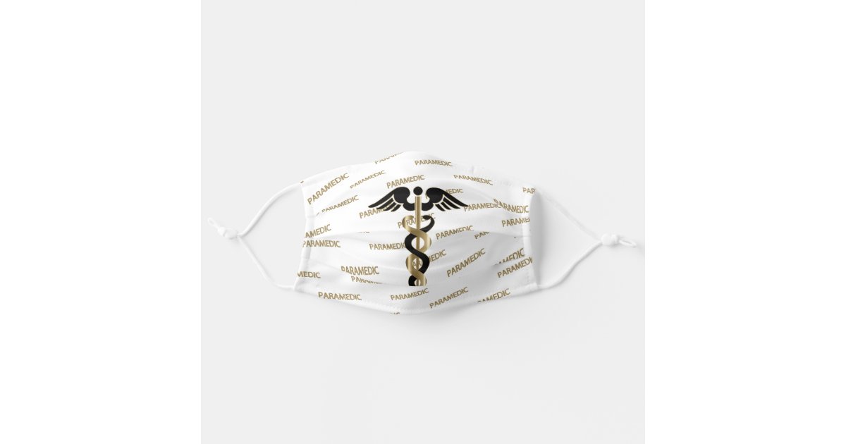 Paramedic Adult Cloth Face Mask | Zazzle