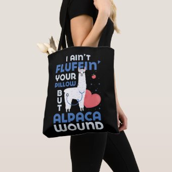Paramedic Alpaca Wound Care Nurse Trauma EMT Tote Bag | Zazzle