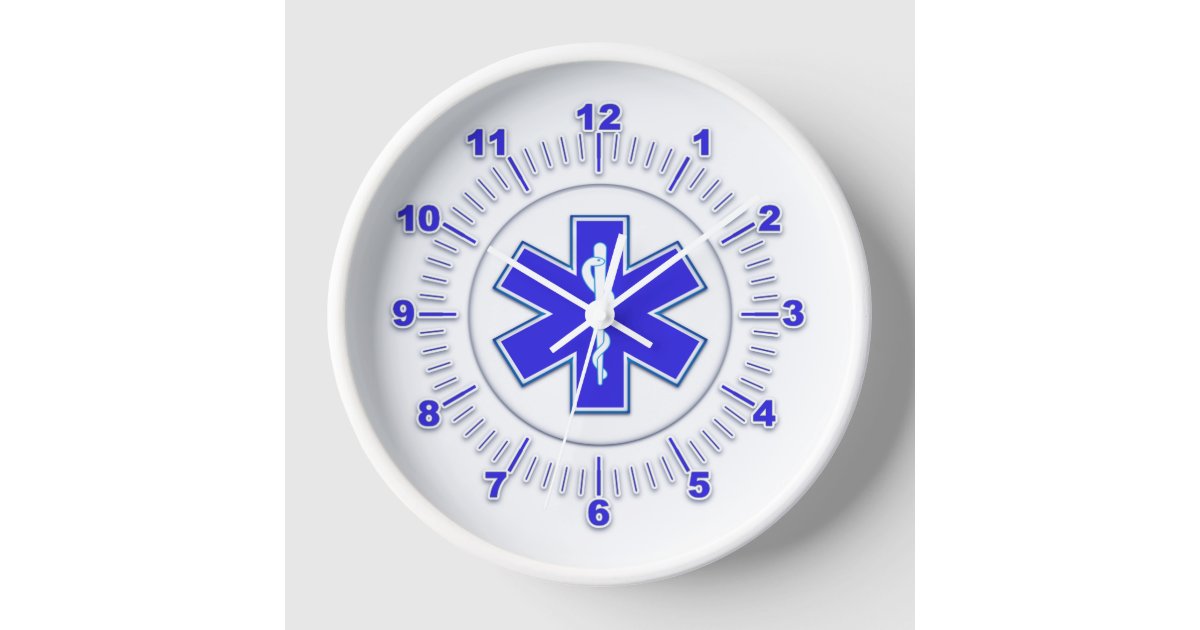 Paramedic Clock | Zazzle