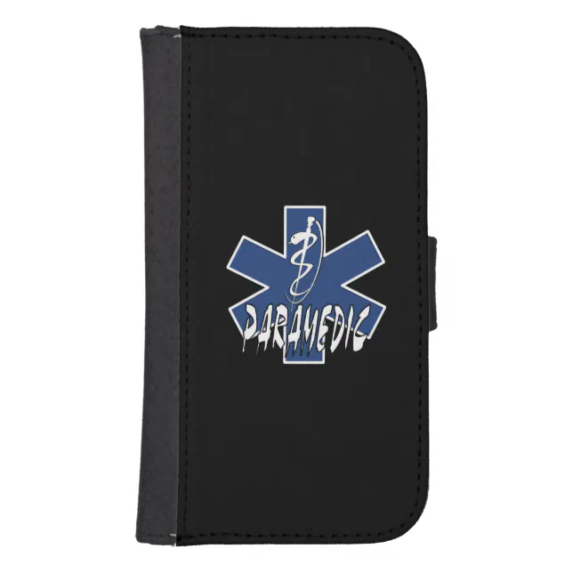 Paramedic EMS Action Samsung Galaxy Wallet Case | Zazzle