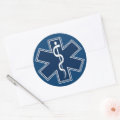 Paramedic EMT EMS Classic Round Sticker | Zazzle