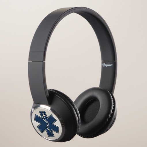 Paramedic EMT EMS Deluxe Headphones | Zazzle