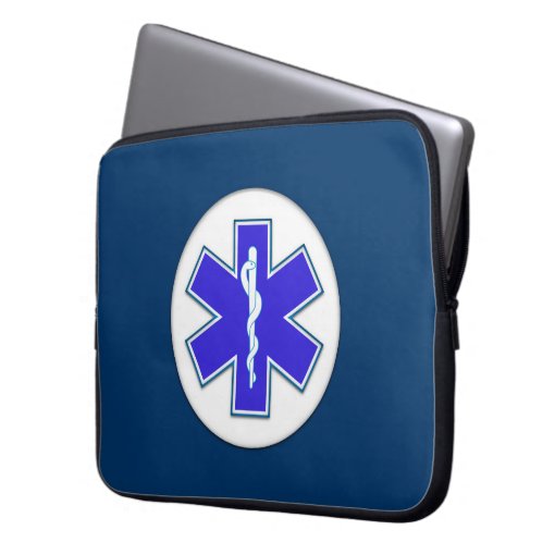 Paramedic EMT EMS Laptop Sleeve | Zazzle