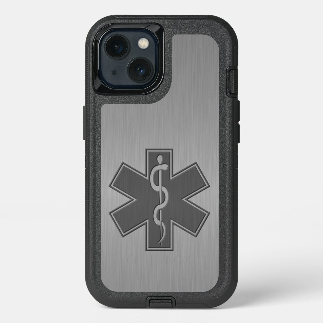 Paramedic EMT EMS Modern OtterBox iPhone Case | Zazzle