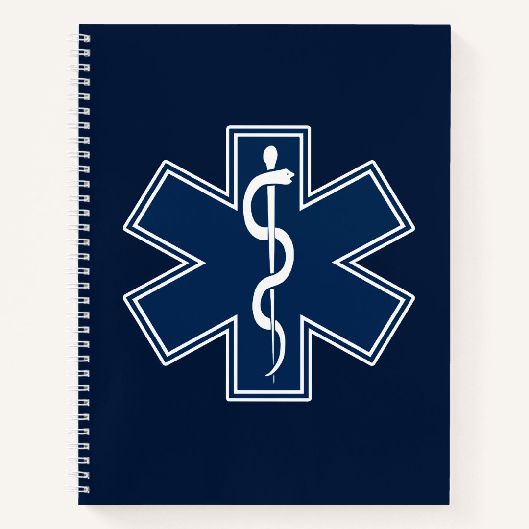 Paramedic EMT EMS Notebook | Zazzle