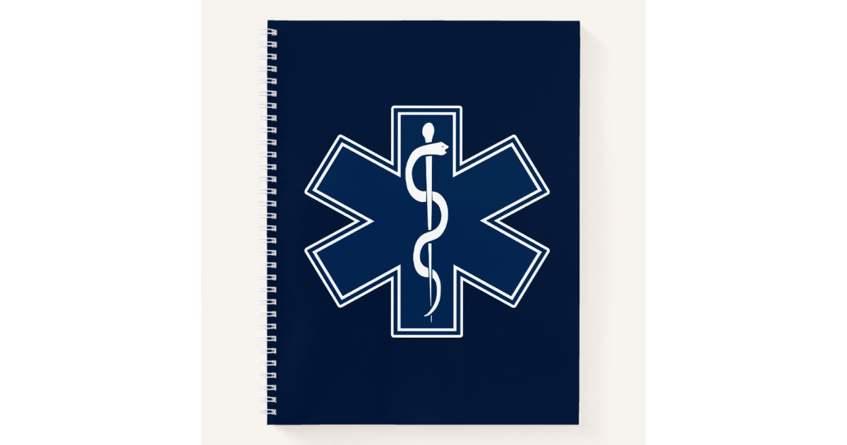 Paramedic EMT EMS Notebook | Zazzle