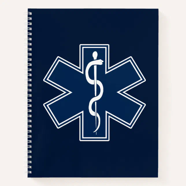 Paramedic EMT EMS Notebook | Zazzle