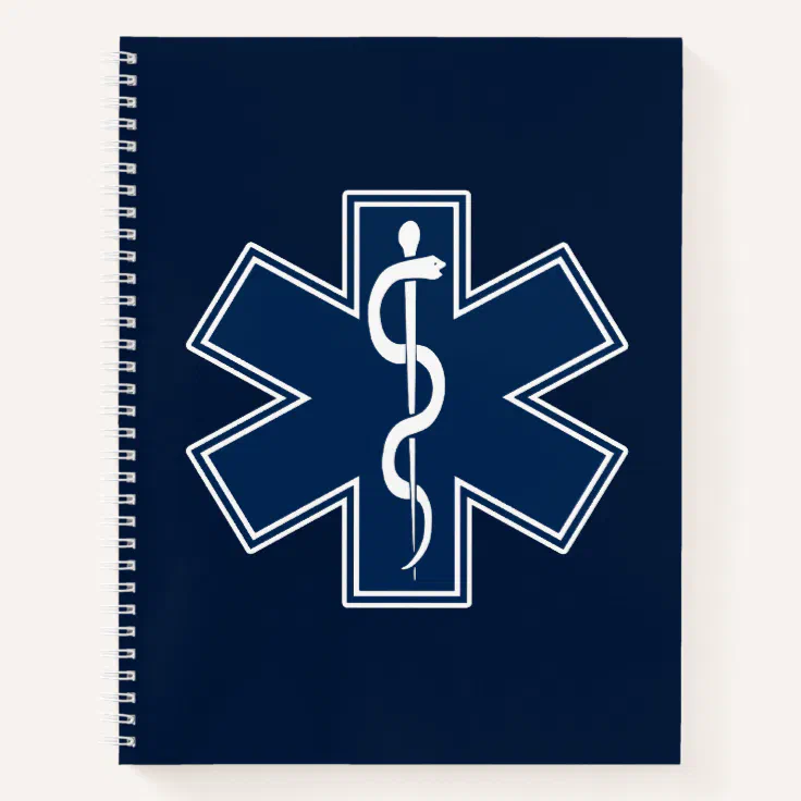 Paramedic EMT EMS Notebook | Zazzle