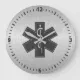 Paramedic EMT EMS Silver Large Clock | Zazzle