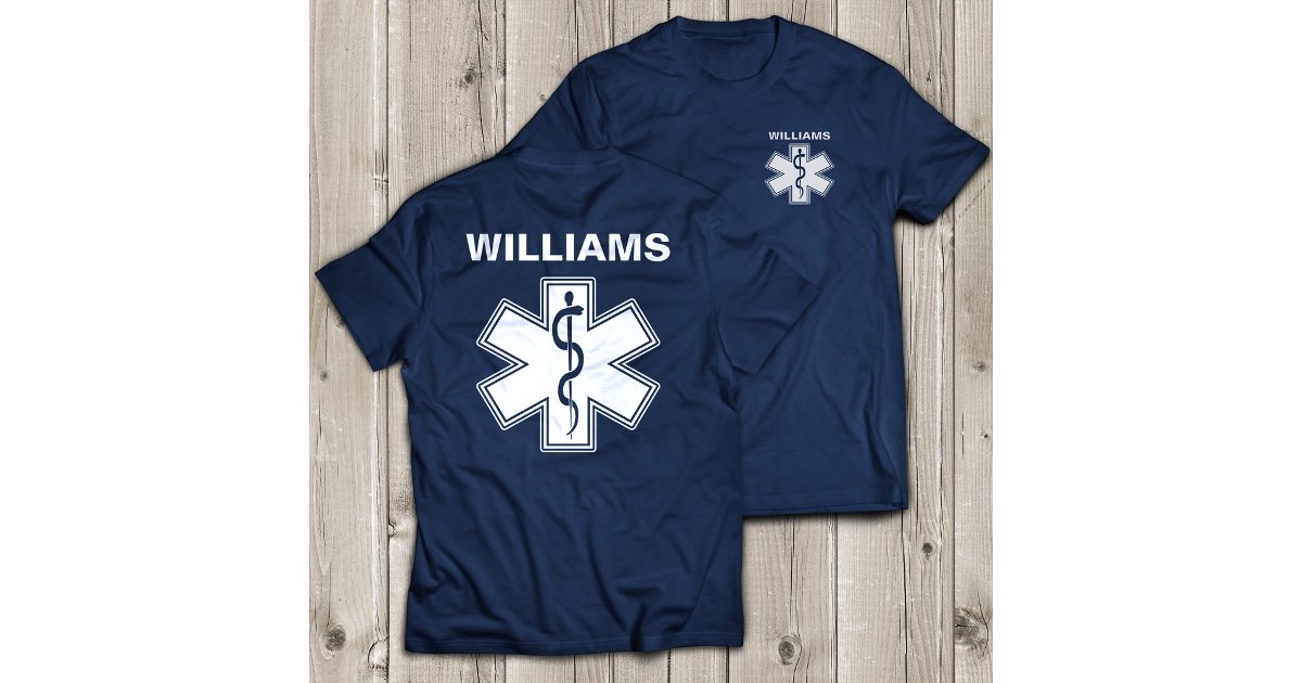 Paramedic EMT EMS T-Shirt | Zazzle