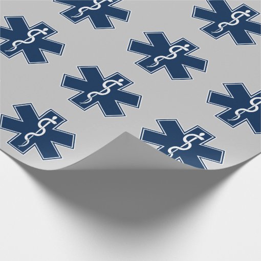Paramedic EMT EMS Wrapping Paper | Zazzle