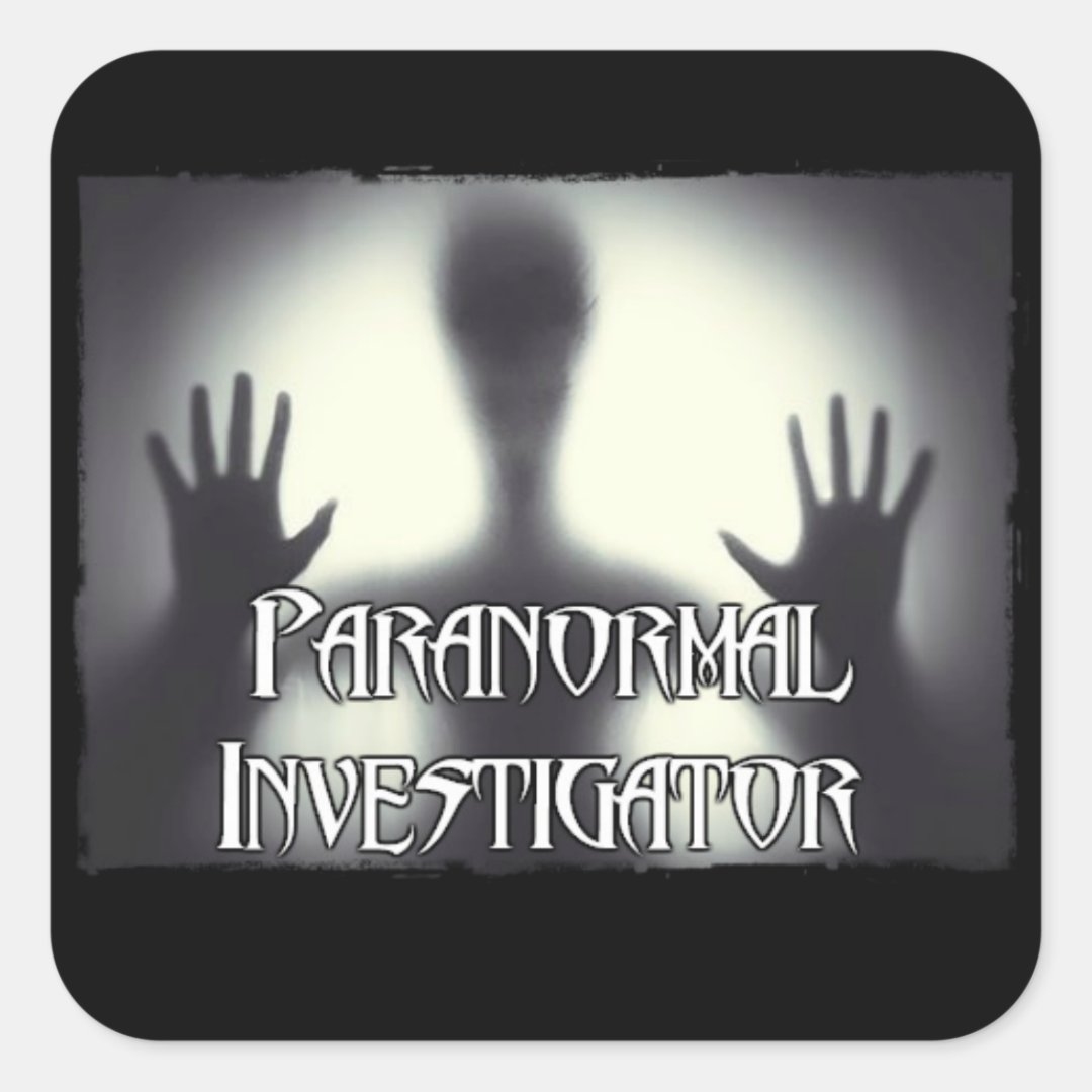 Paranormal Investigator Ghost Stickers | Zazzle