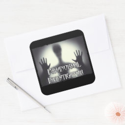 Paranormal Investigator Ghost Stickers | Zazzle