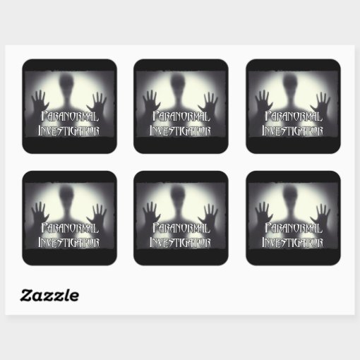 Paranormal Investigator Ghost Stickers | Zazzle