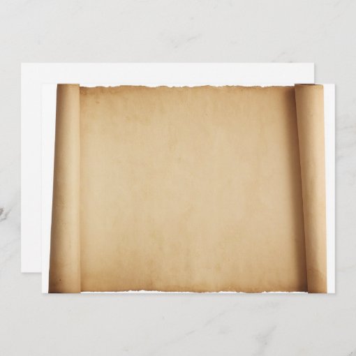 Parchment invitation | Zazzle