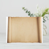 Parchment invitation | Zazzle