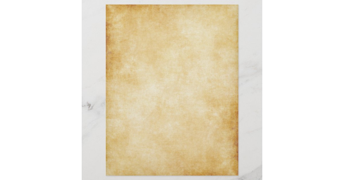 Parchment Paper Template Background | Zazzle