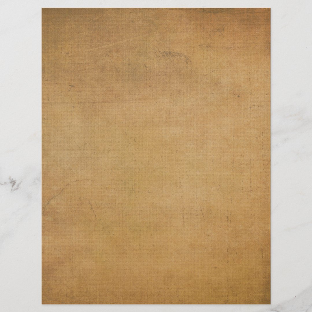 Parchment Style Vintage Scrapbook Paper | Zazzle