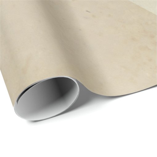 Parchment Wrapping Paper XVII | Zazzle