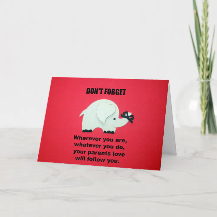 Parents love... card | Zazzle