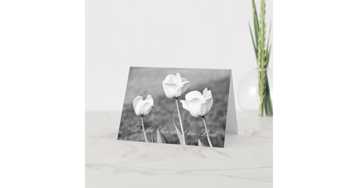 Parents of the Bride Wedding Congratulations Card | Zazzle