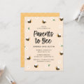 Parents to Bee Bumblebee Floral Baby Shower Invitation | Zazzle