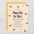 Parents to Bee Bumblebee Floral Baby Shower Invitation | Zazzle