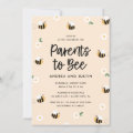 Parents to Bee Bumblebee Floral Baby Shower Invitation | Zazzle