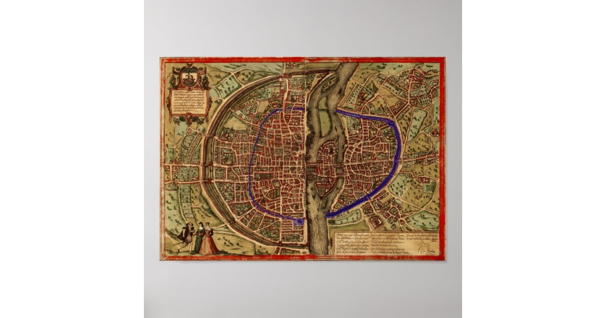 Paris - 1572 poster | Zazzle