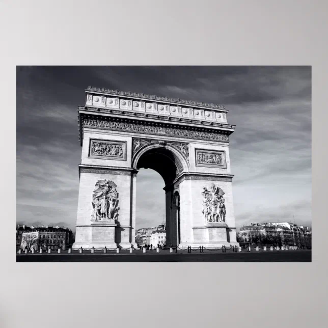 PARIS ARCH POSTER | Zazzle