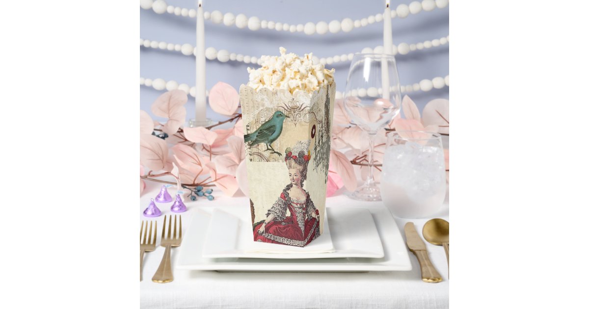 Paris Chandelier Marie Antoinette Vintage French Favor Boxes | Zazzle