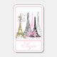 Paris Eiffel Tower France Pink Decor Decorative Matchboxes | Zazzle