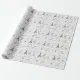 Paris Eiffel Tower French Scrolls Wrapping Paper | Zazzle
