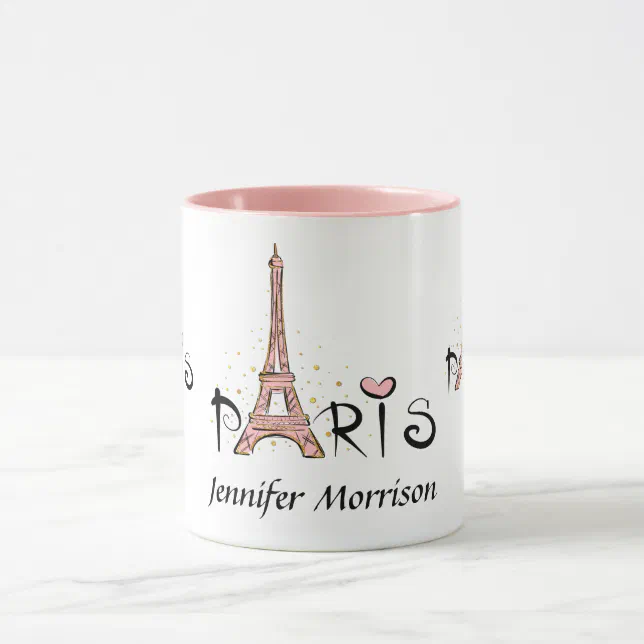 Paris Eiffel Tower Mug | Zazzle