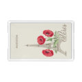 Paris France custom name Acrylic Tray | Zazzle