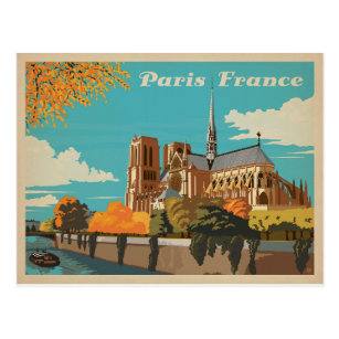 France Postcards - No Minimum Quantity | Zazzle