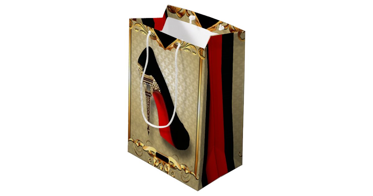 Paris High Heel Medium Gift Bag | Zazzle