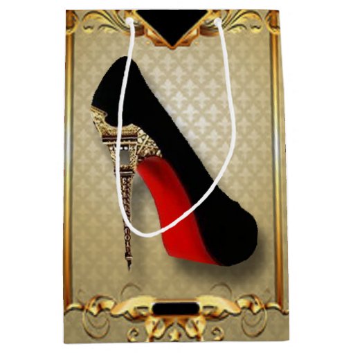 Paris High Heel Medium Gift Bag | Zazzle