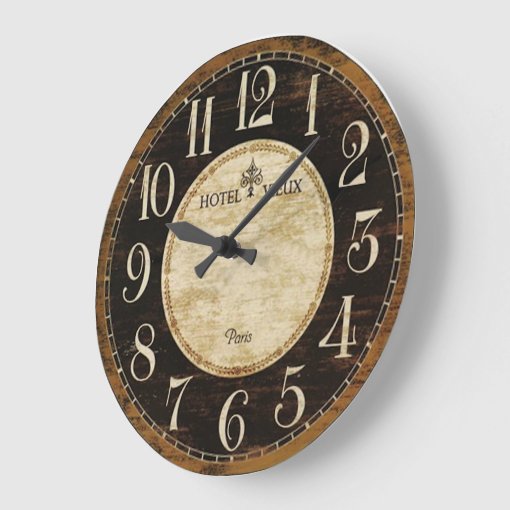 Paris Hotel Clock | Zazzle