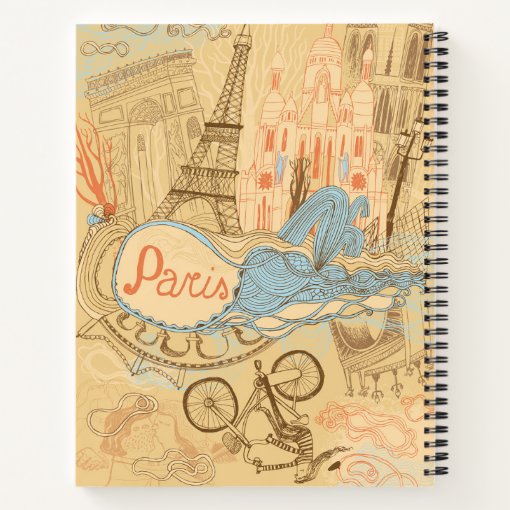 Paris in France Notebook | Zazzle