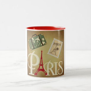 Paris Coffee & Travel Mugs | Zazzle