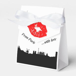 Paris Favor Boxes | Zazzle