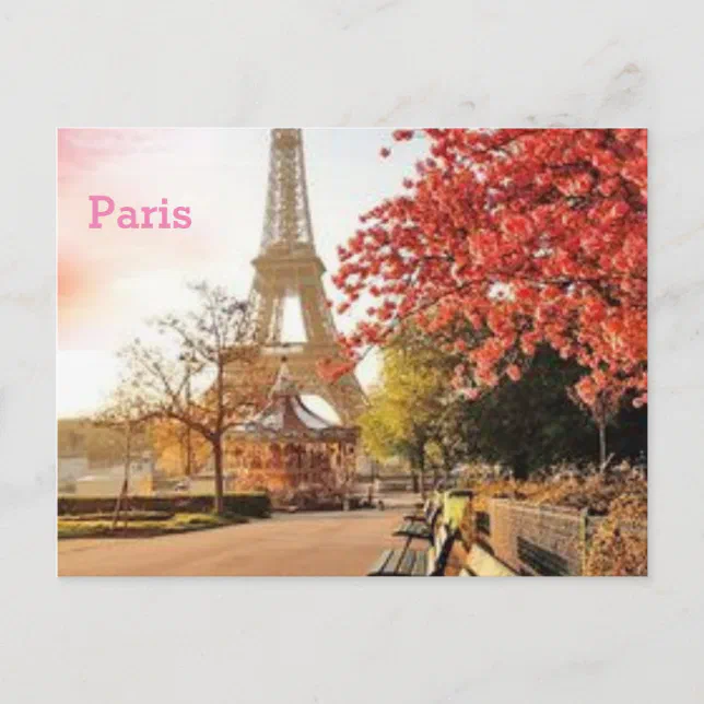 paris postcard | Zazzle