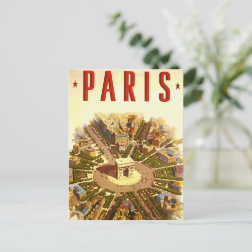 Paris Postcard | Zazzle