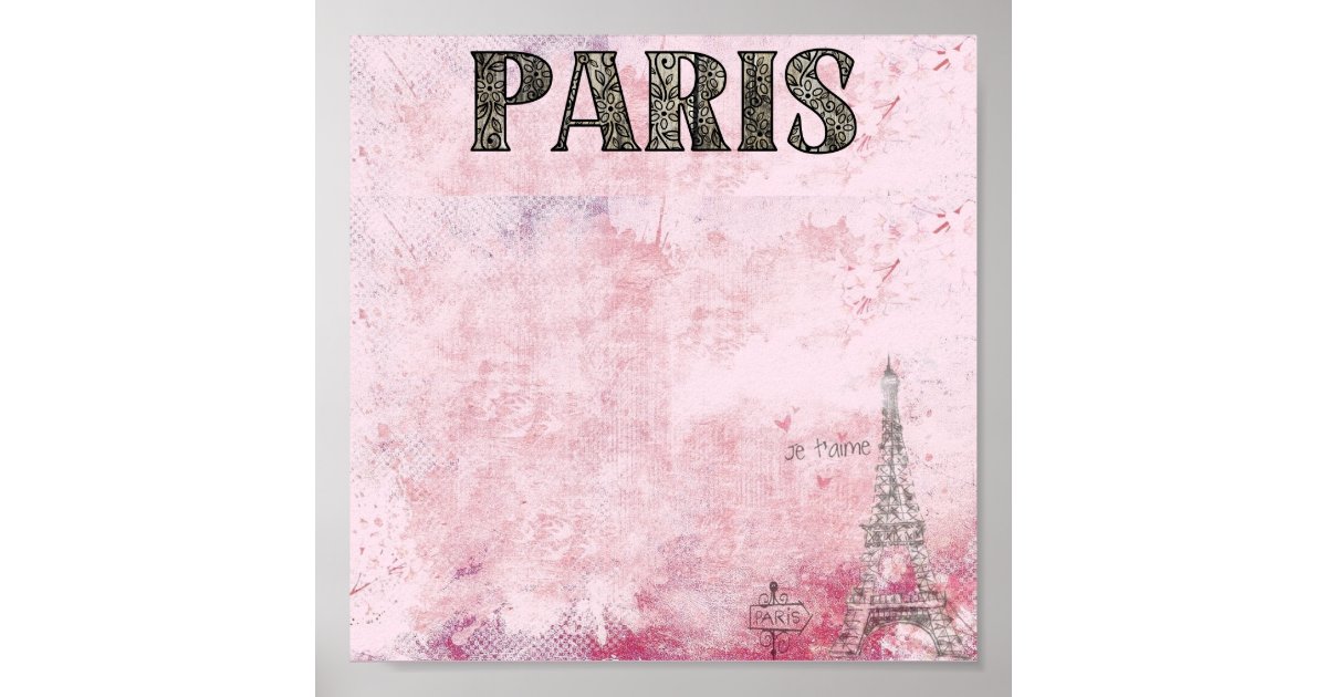 Paris Poster | Zazzle