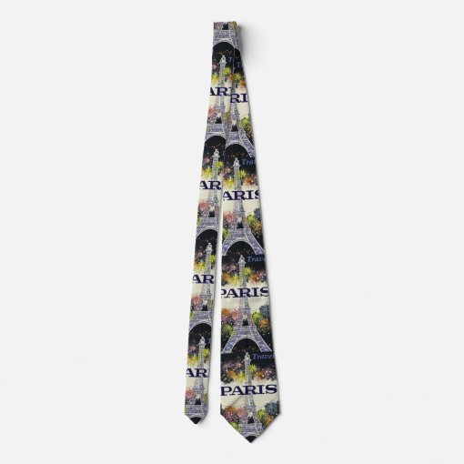 Paris: Poster Neck Tie | Zazzle