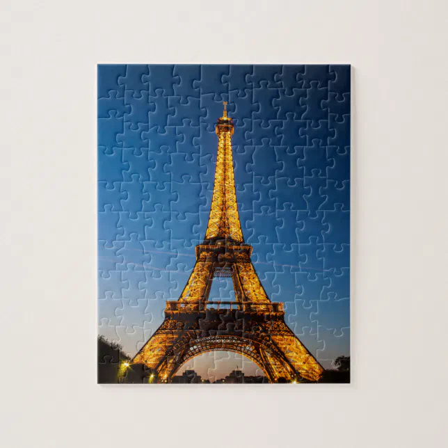 Paris puzzle - Eiffel Tower #8 | Zazzle