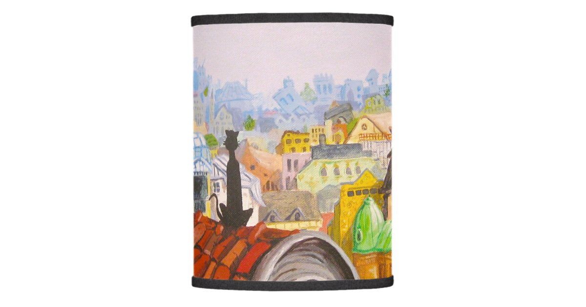 PARIS ROOFTOPS LAMP SHADE | Zazzle