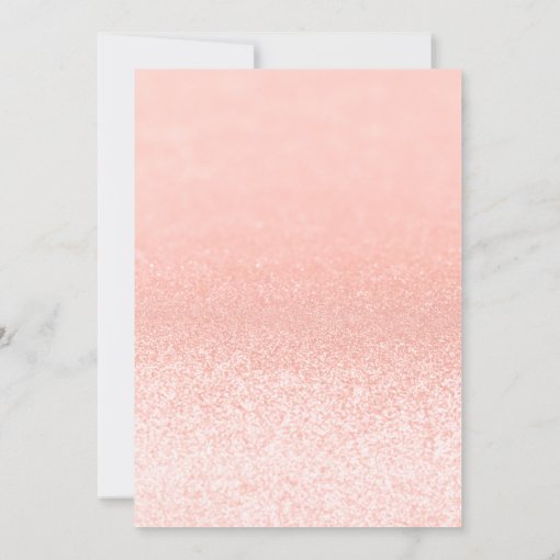 Paris Rose Gold Glitter Lights Sweet 16 Invitation | Zazzle