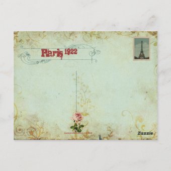 Paris Souvenier L'Paris Opera House Postcard | Zazzle